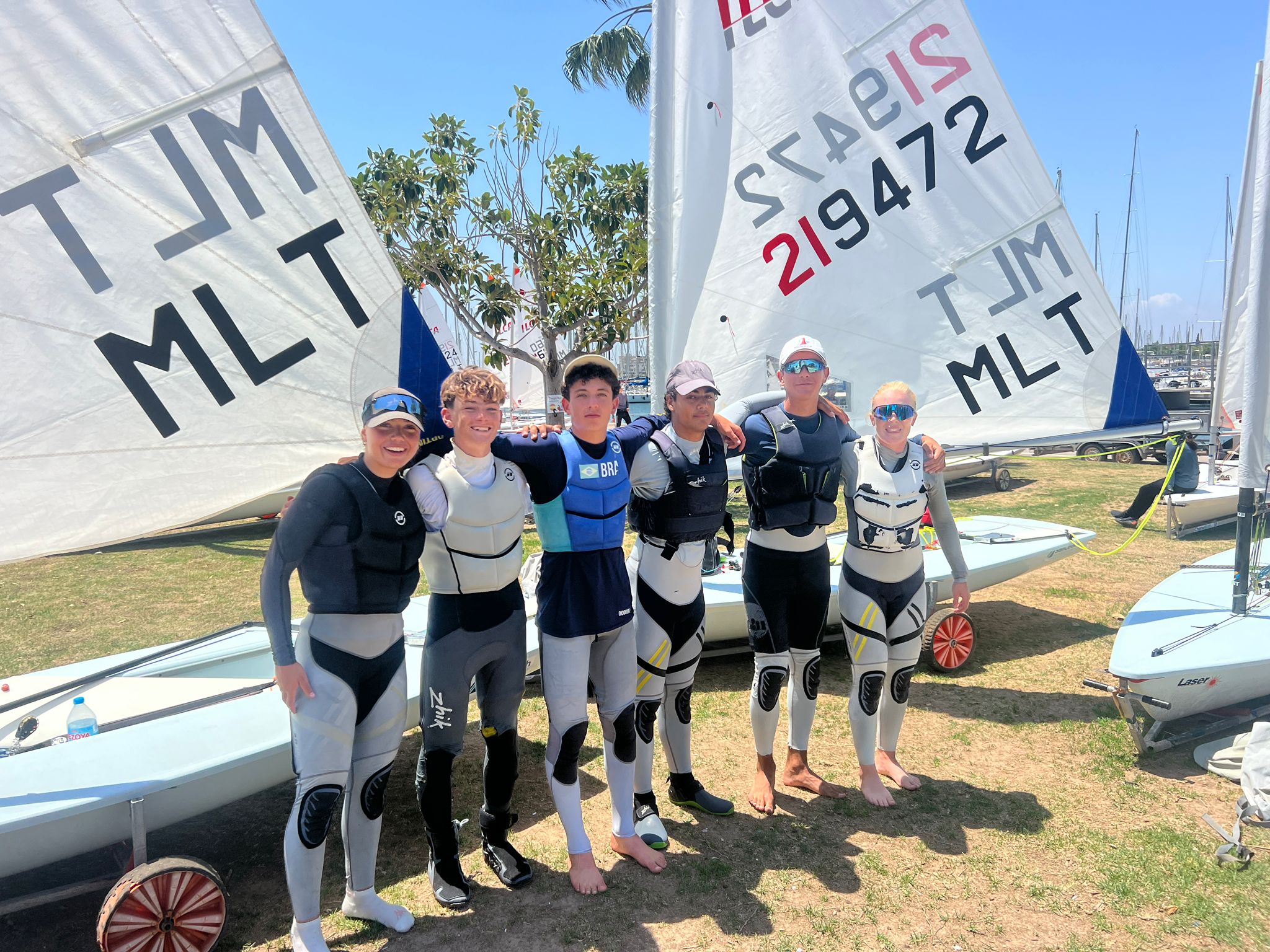 RMYC ILCA Team International Commitments - Royal Malta Yacht Club