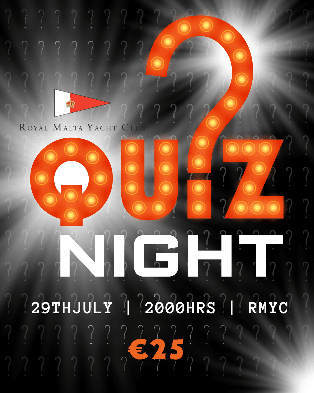 2025 | Sailing Trivia Quiz Night & Fenkata - Royal Malta Yacht Club